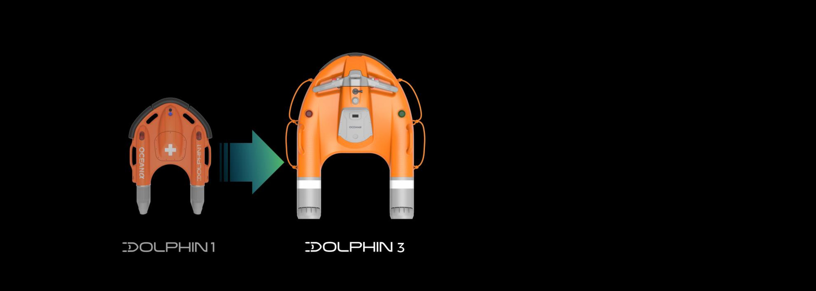 Dolphin 3 - Unmanned Surface Rescue Vehicle